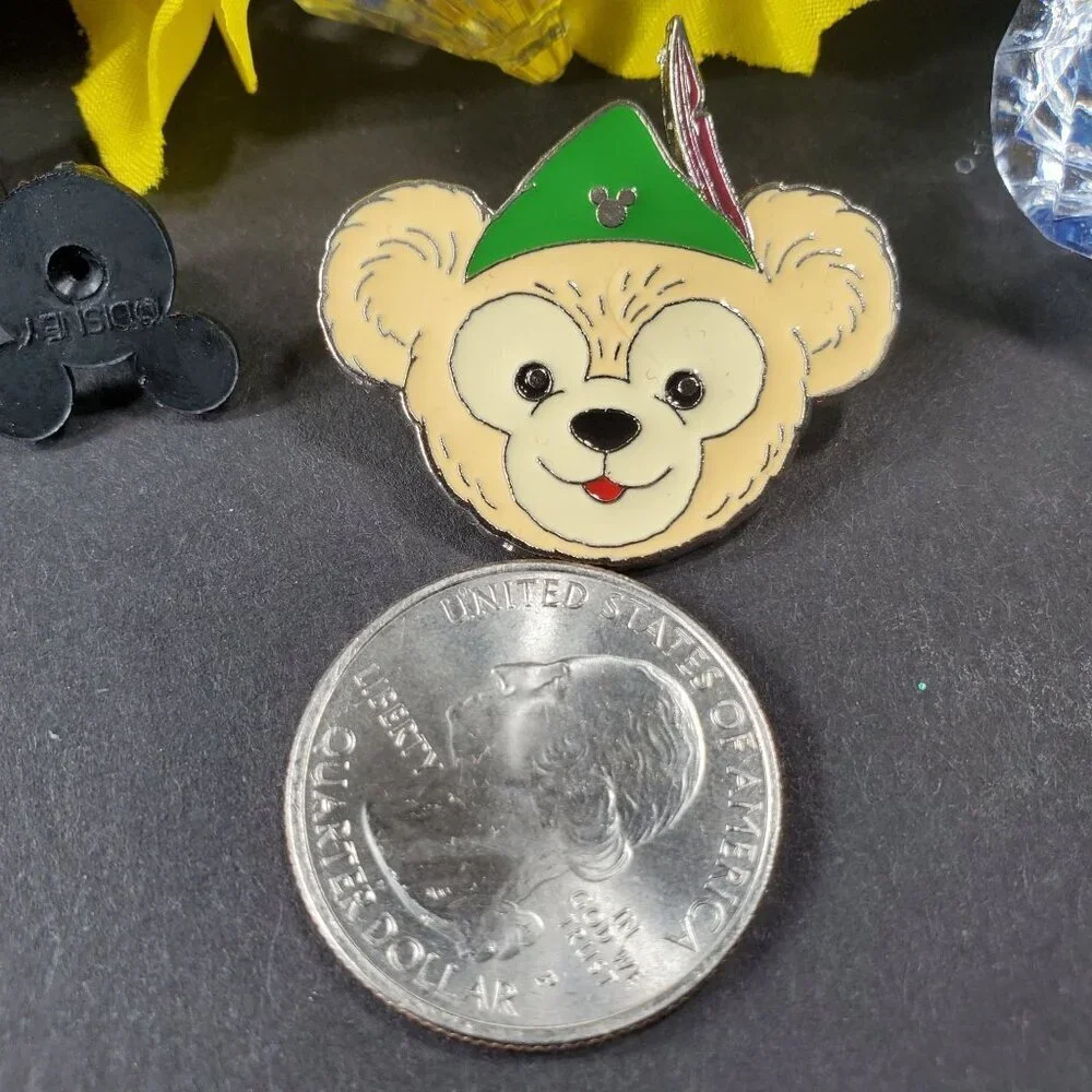 Disney | Jewelry | Disney Duffy Trading Pin Peter Pan Teddy Bear Hidden ...
